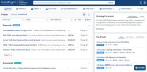 Preview the New CreditSights - CreditSights