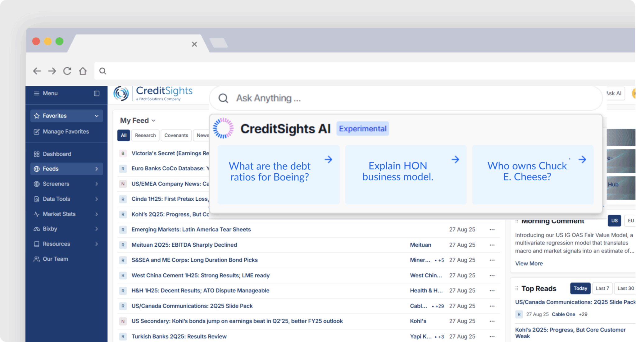 Did You Know Our New Platform Is Faster And Smarter? - CreditSights
